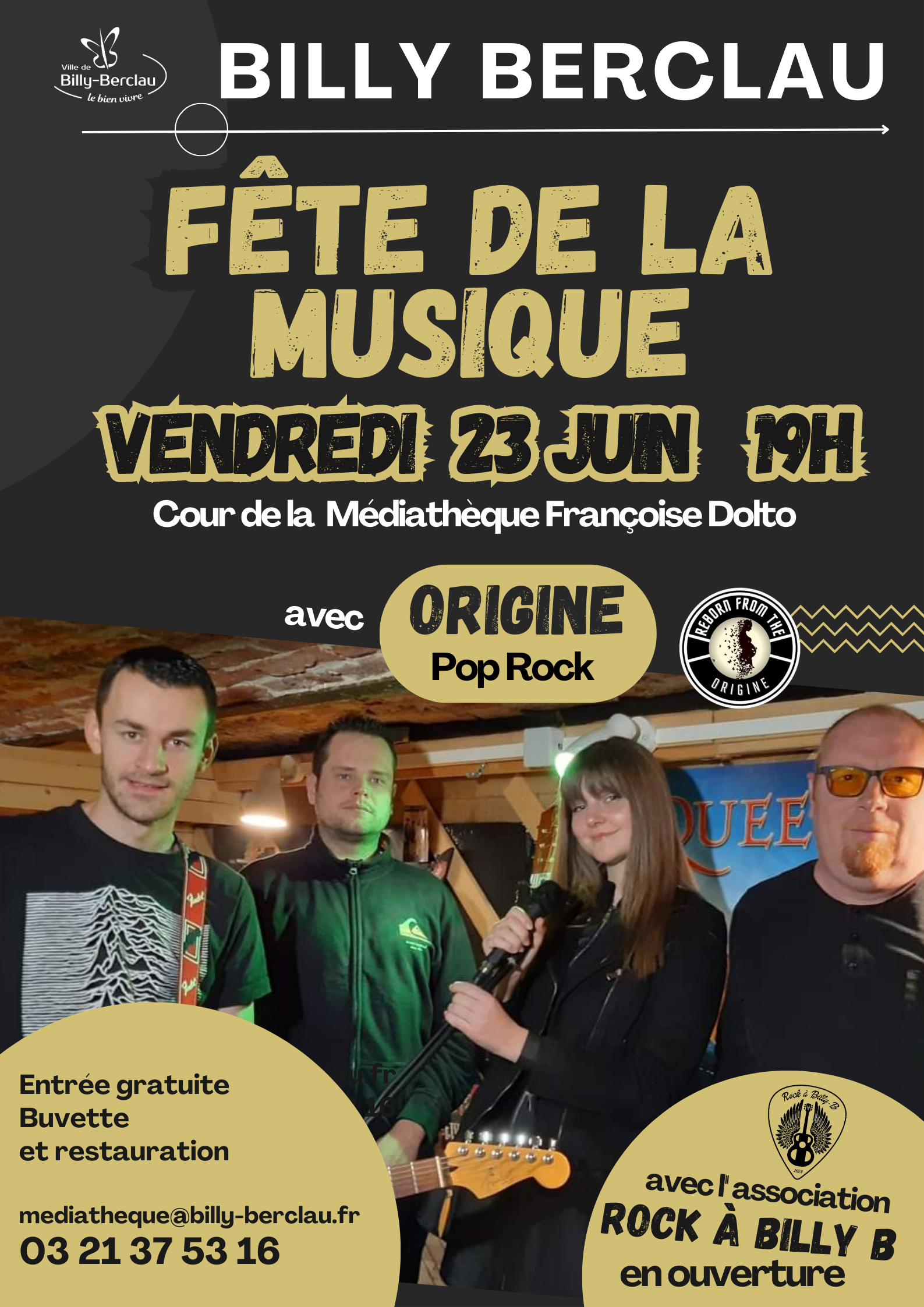 Fête de la musique - Ville de Billy Berclau