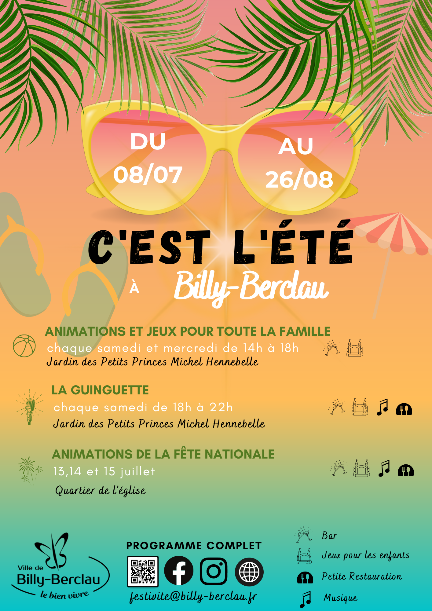 C'est l'été à Billy-Berclau ! - Ville de Billy Berclau