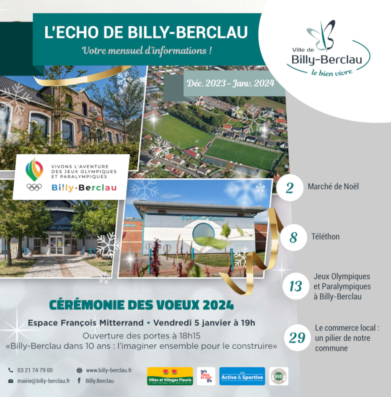 Echo de décembre 2023 / janvier 2024 - Ville de Billy Berclau